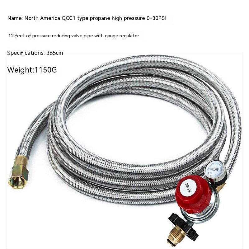 Propane High Pressure Adjustable Pressure Reducing Valve With Pressure ...